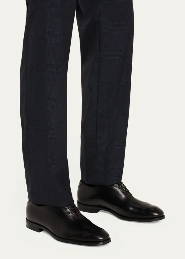 Bergdorf Goodman Calf Leather Oxfords
