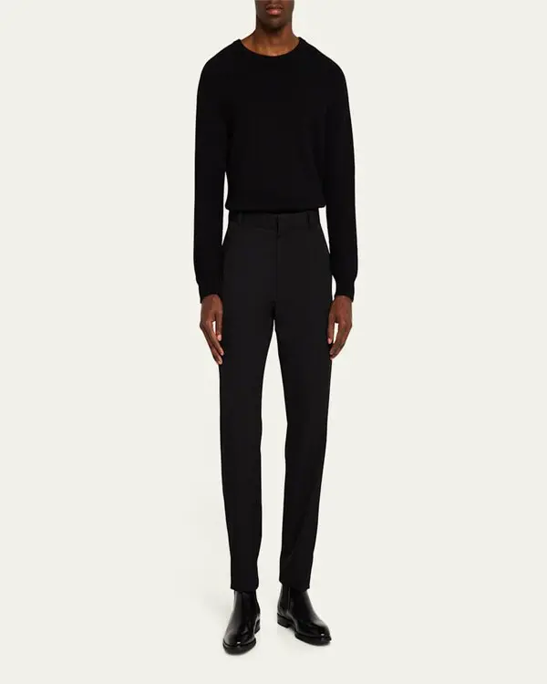 Bergdorf Goodman Calf Leather Chelsea Boots