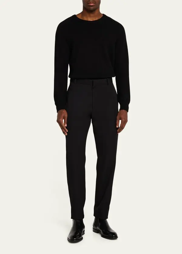 Bergdorf Goodman Calf Leather Chelsea Boots