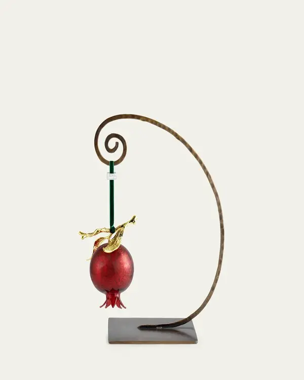 Michael Aram Pomegranate Glass Christmas Ornat