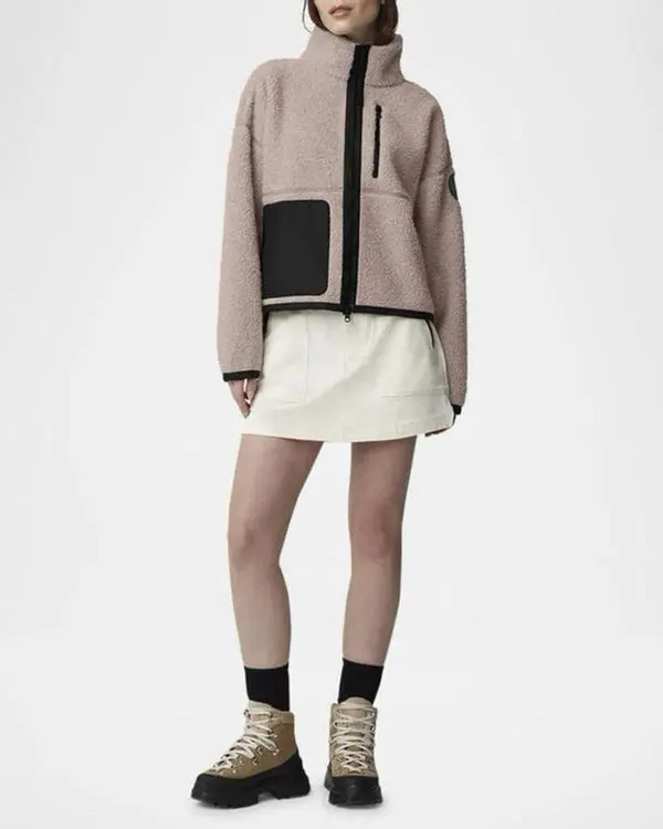 Canada Goose Simcoe Fleece Zip Jacket - Lucent Rose