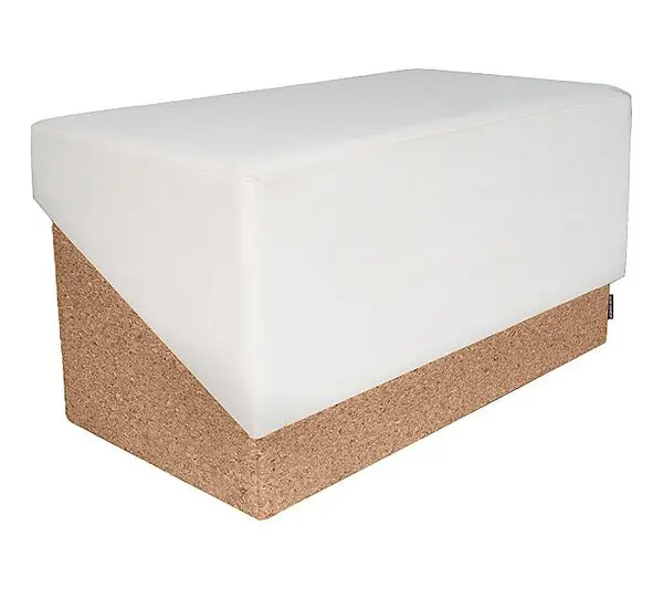 SEVILLE CLASSICS Seville Vineyard Collection Cork Bench Trunk St Orage Ottoman
