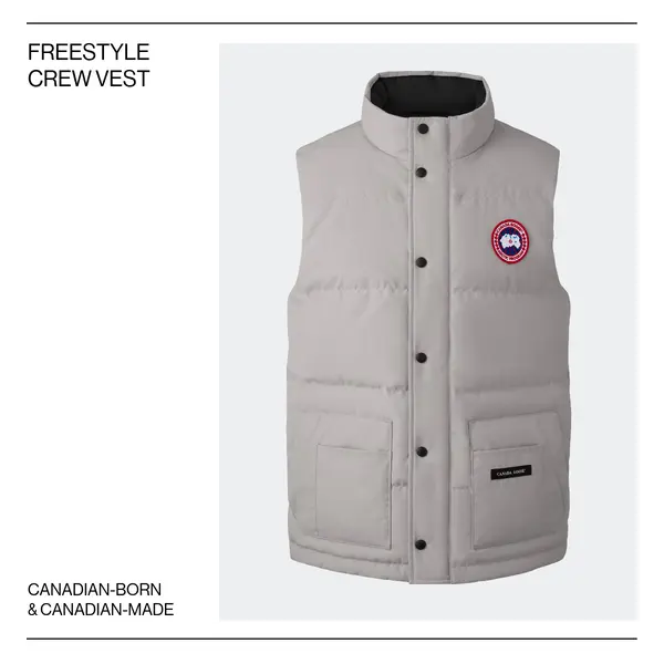 Canada Goose Freestyle Crew Vest - Limestone