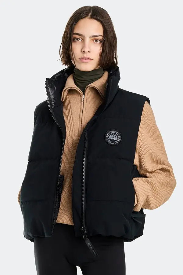 Canada Goose Grandview Vest Label - Black