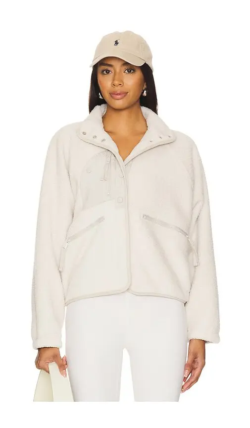 Free People X Hit The Slopes Jacket - Muted Beige