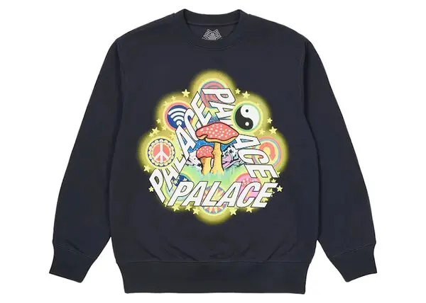 PALACE Crewneck - Navy Blue