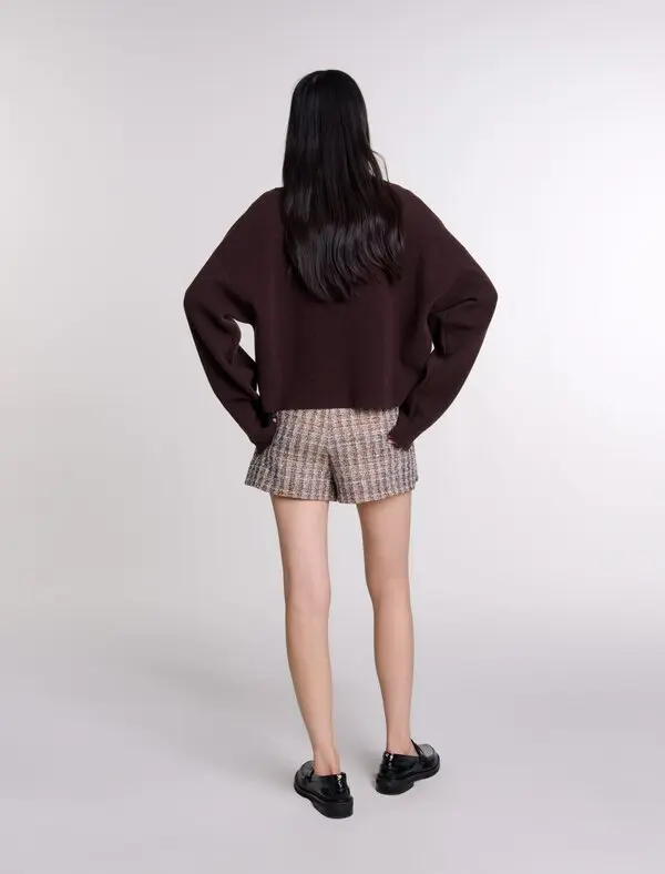 Maje Viscose V-neck Jumper
