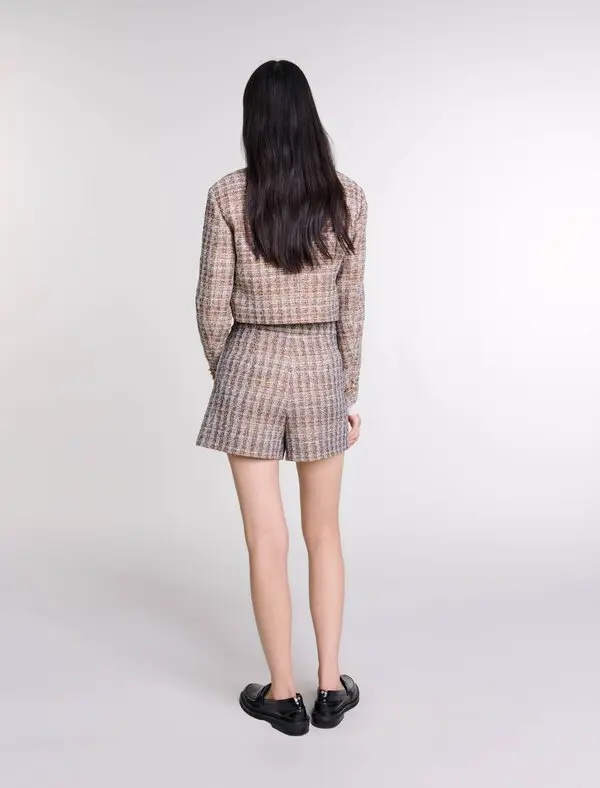 Maje Cotton Tweed Jacket