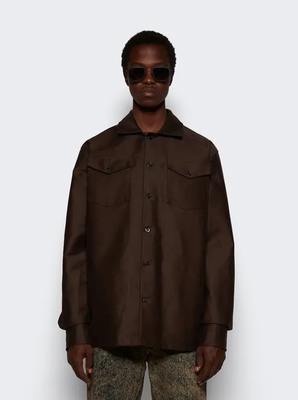 Marni Long Sleeve Shirt - Mocha