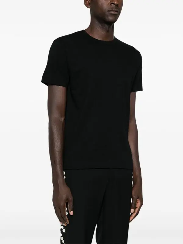 Play Comme Des Garcon Signature Heart-patch T-shirt