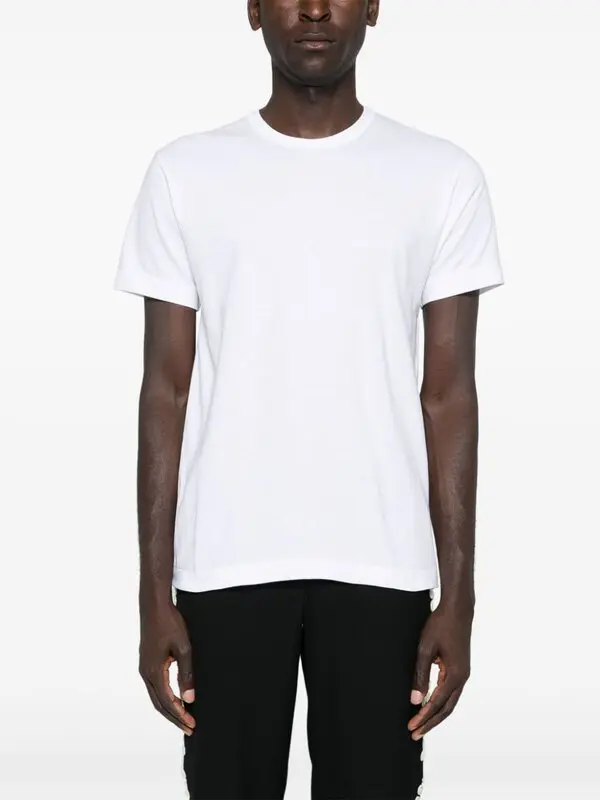 Play Comme Des Garcon Signature Heart-patch T-shirt