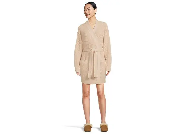 Eberjey Recycled Sweater Short Wrap Pajama