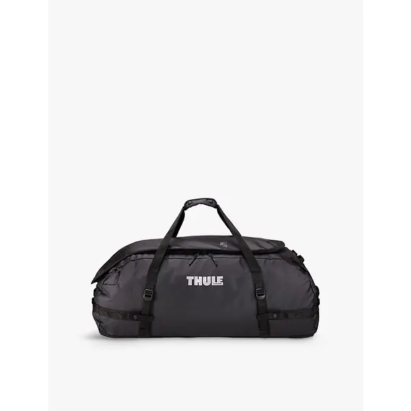 Thule Chasm Branded-print Woven Duffle Bag 130l - Black