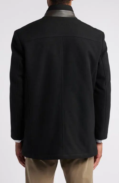 Johnston & Murphy Upton Car Coat - Black