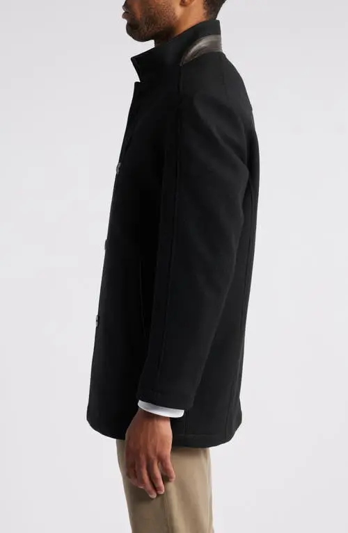 Johnston & Murphy Upton Car Coat - Black