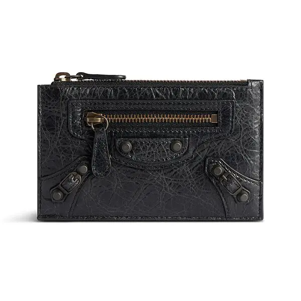 Balenciaga Le City Long Coin And Card Holder - Black