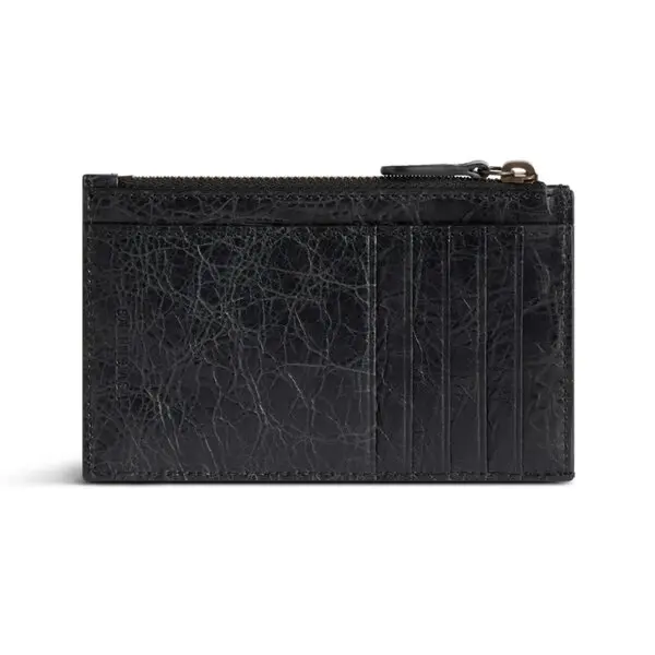 Balenciaga Le City Long Coin And Card Holder - Black