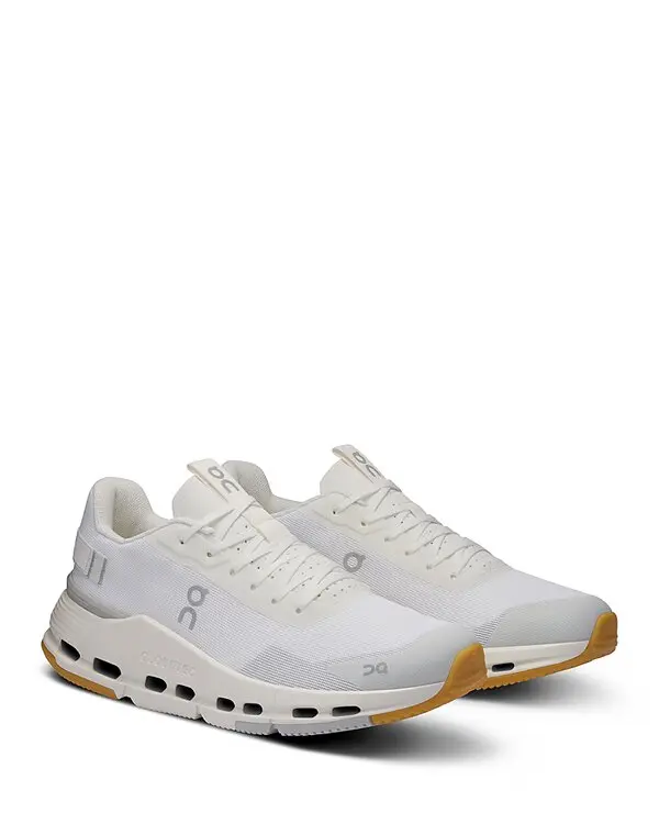 On Cloudnova Form Sneakers - White/ivory