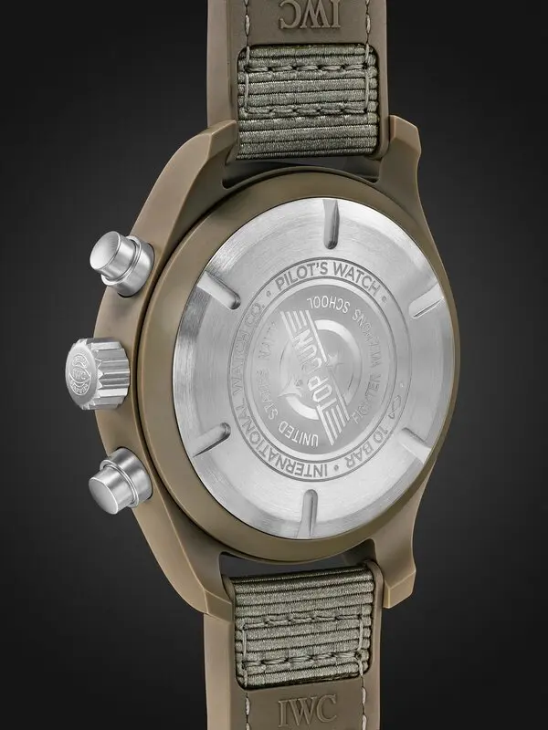 IWC SCHAFFHAUSEN Pilot's Watch Automatic Chronograph - Green