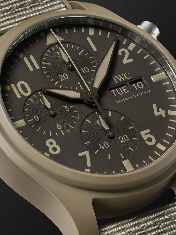 IWC SCHAFFHAUSEN Pilot's Watch Automatic Chronograph - Green