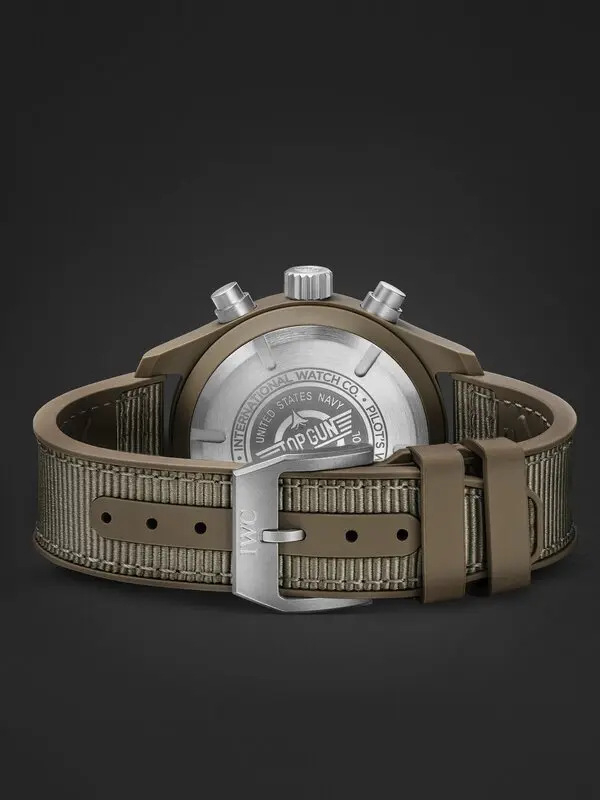 IWC SCHAFFHAUSEN Pilot's Watch Automatic Chronograph - Green