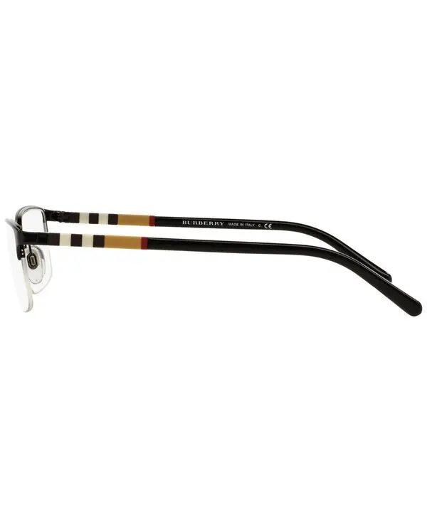 Burberry Rectangle Half Rim Eyeglasses