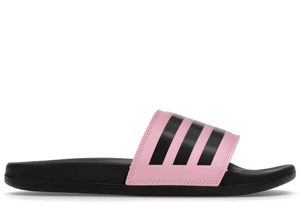 Adidas Adilette Comfort Slides - True Pink/core Black
