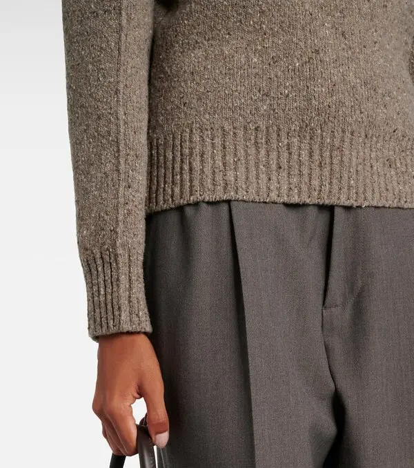Bottega Veneta Wool-blend Sweater - Grey