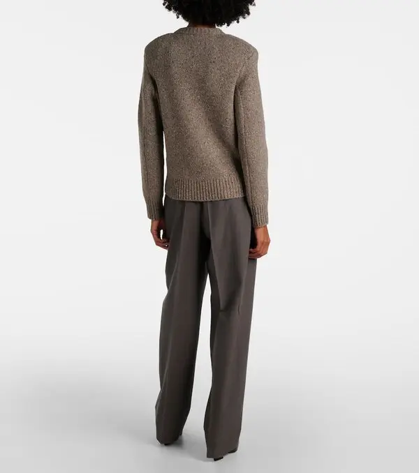 Bottega Veneta Wool-blend Sweater - Grey