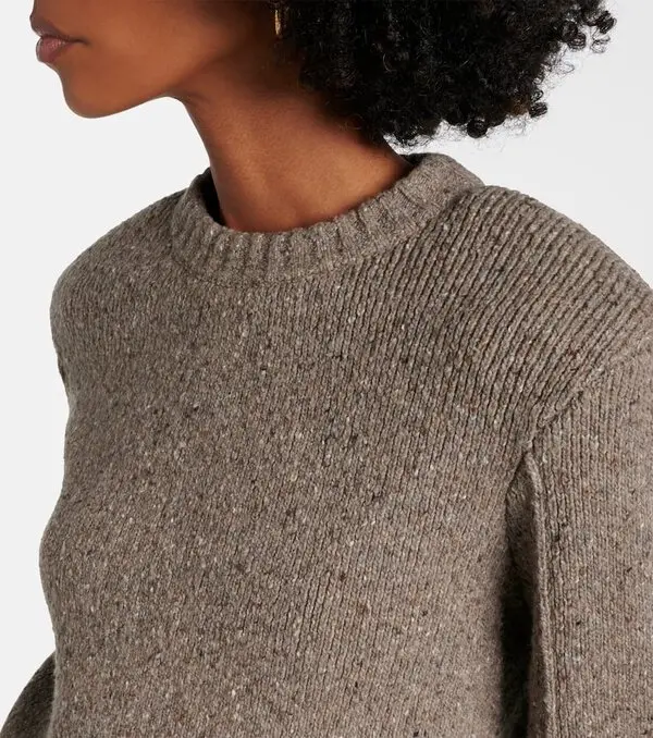 Bottega Veneta Wool-blend Sweater - Grey
