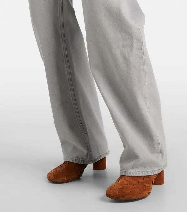 Bottega Veneta Mid-rise Wide-leg Jeans