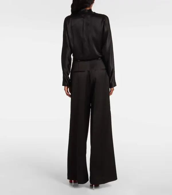 THE SEI Tie-front Blouse