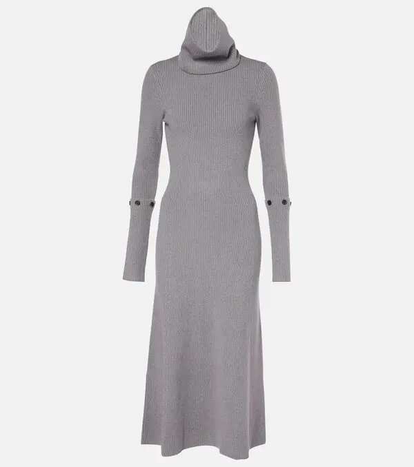 Proenza Schouler Jocelyn Ribbed-knit Midi Dress
