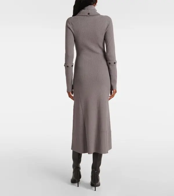 Proenza Schouler Jocelyn Ribbed-knit Midi Dress