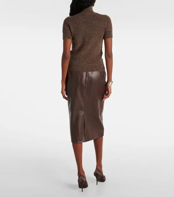 Ralph Lauren Wool-blend Turtleneck Top