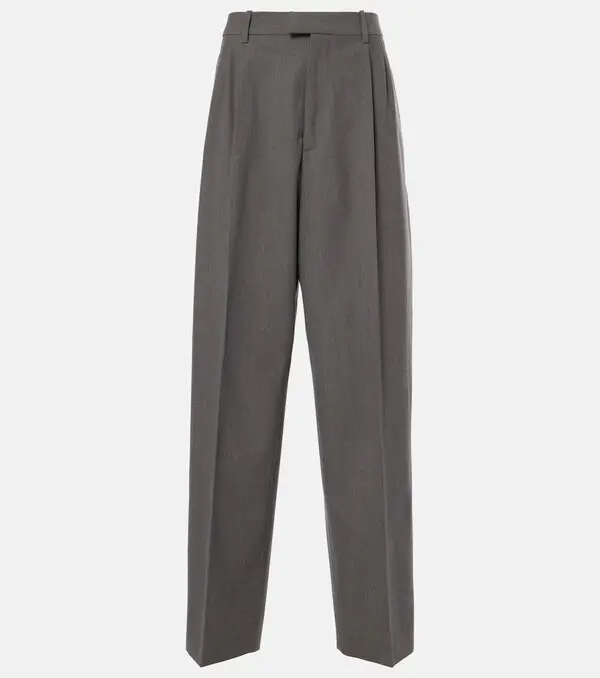 Bottega Veneta Mid-rise Straight Pants