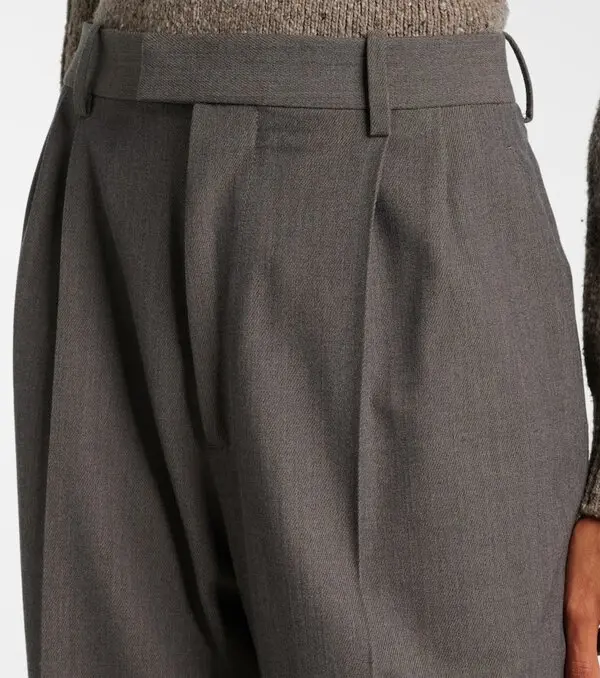 Bottega Veneta Mid-rise Straight Pants