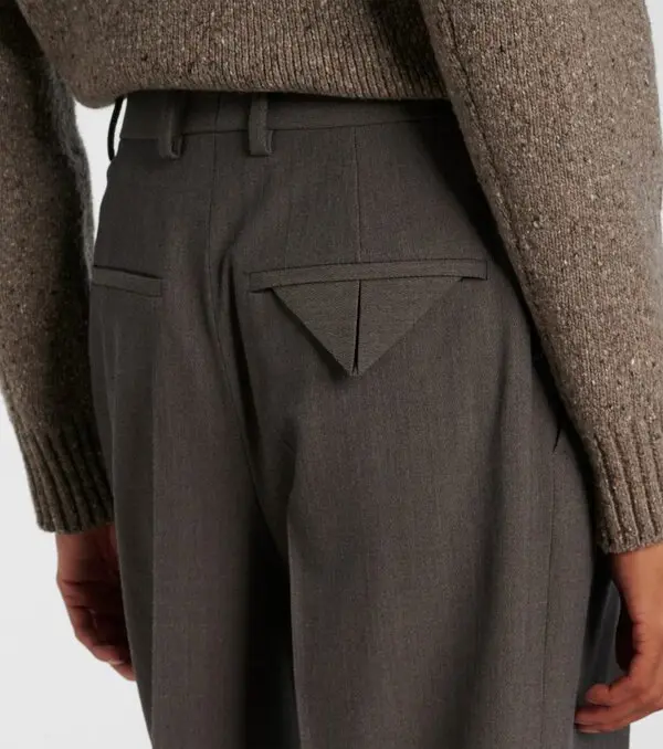 Bottega Veneta Mid-rise Straight Pants