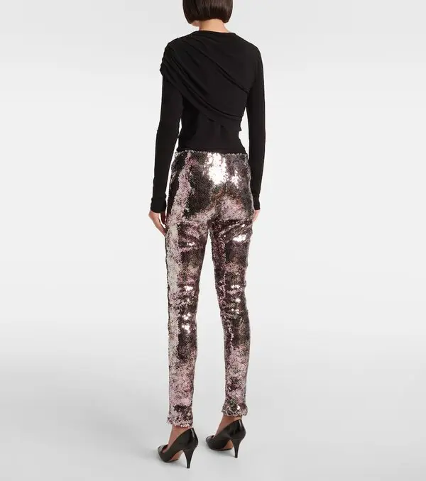 Isabel Marant Étoile Bella Sequined Leggings