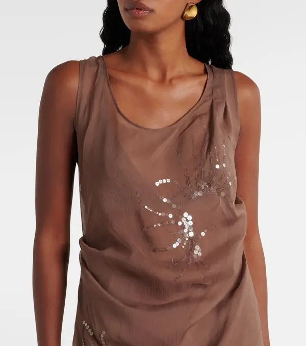 jacques wei draped sequined tulle dress Jacques Wei Draped sequined tulle dress Jacques Wei
