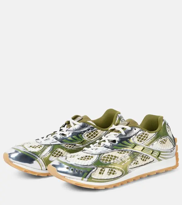 Bottega Veneta Orbit Sneakers - Metallic