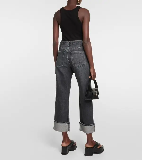 AGOLDE Fran Jeans - Black