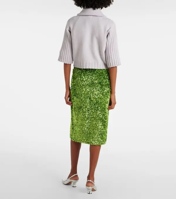 Dries Van Noten Wool And Cashmere Sweater