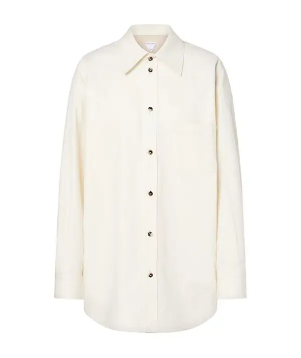 Bottega Veneta Linen And Cotton Shirt