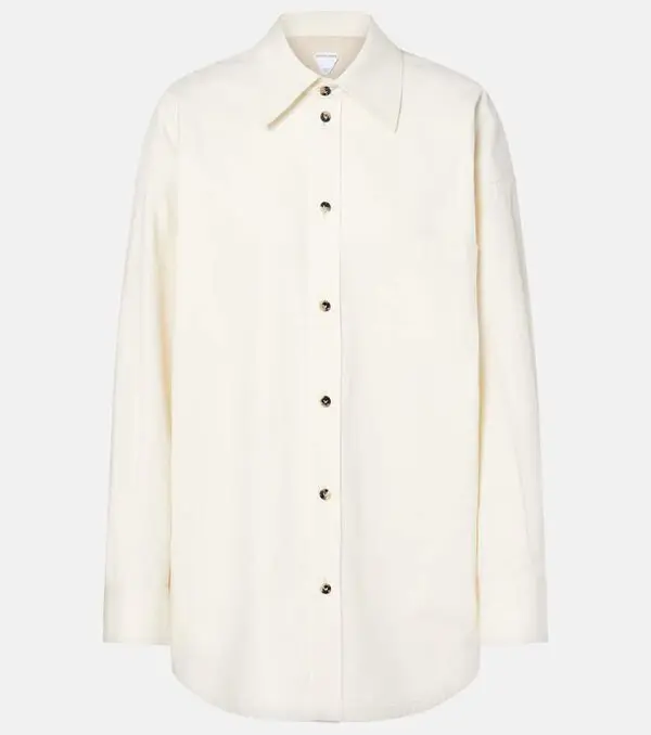 Bottega Veneta Linen And Cotton Shirt
