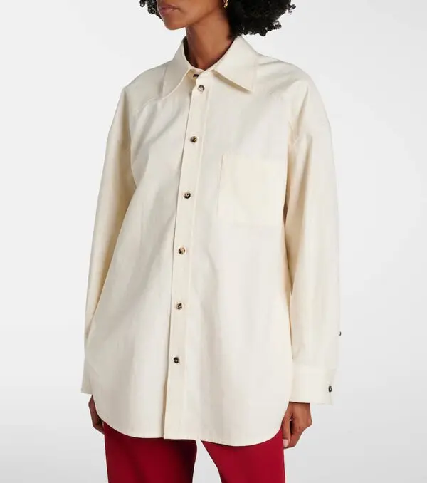 Bottega Veneta Linen And Cotton Shirt