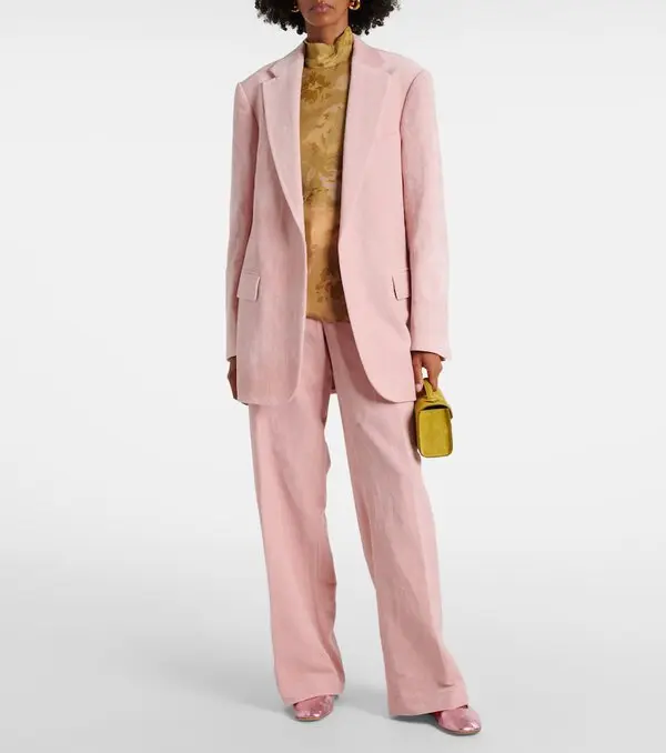 Dries Van Noten Printed Sheer Blouse