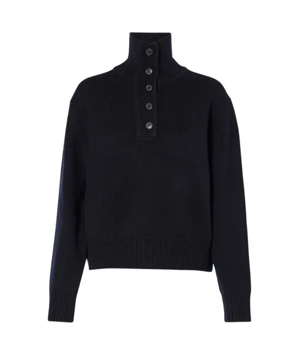 NILI LOTAN Renata Cashmere Turtleneck Sweater