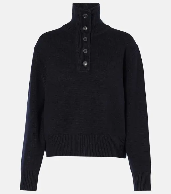 NILI LOTAN Renata Cashmere Turtleneck Sweater