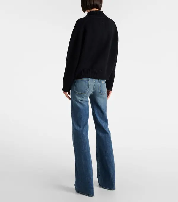 NILI LOTAN Renata Cashmere Turtleneck Sweater
